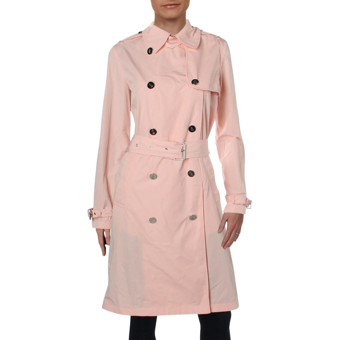 Lauren Ralph Lauren Womens Fatyela Fall Double Breasted Midi Coat ...